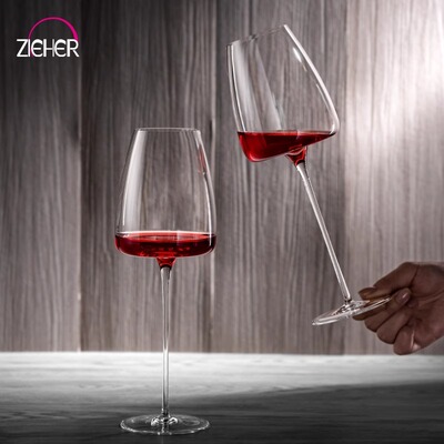 Zieher德国进口手工水晶红酒杯高档轻奢高脚杯葡萄酒杯醒酒器礼盒