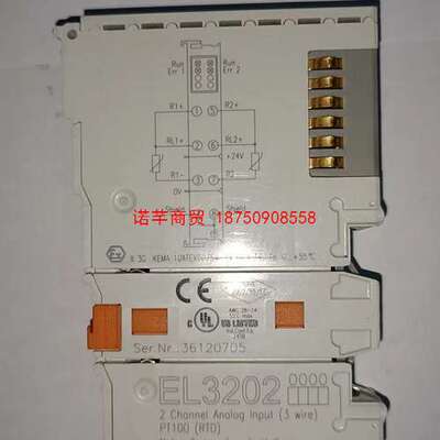 全新 倍福模块EL3202 EL3054 EL3002 EL3102 EL3201 KL3002议价
