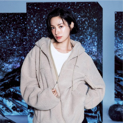 NATIONAL/国家地理 韩国代购直邮25秋男女户外抓绒外套N254UFJ950