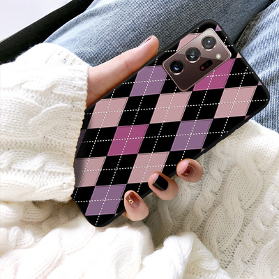 浮雕绿菱格三星note20手机壳n0te20Ultra保护套ntoe全包noet10十utlra新款nont女Samsungnote+Ultar男mote10