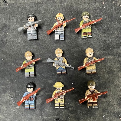 积木人仔与武器配件  一战/二战题材