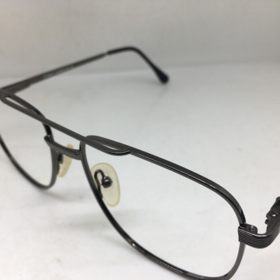 80年代Franky 银灰色合金飞行员款眼镜架
