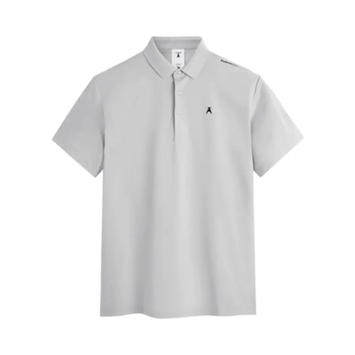 春夏男士修身印花短袖POLO衫