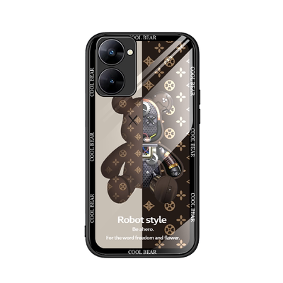 玻璃手机壳适用realmeV30