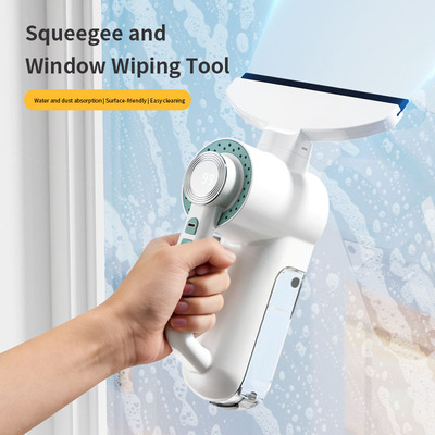 Electric glass scraper handheld window cleaner with strong w