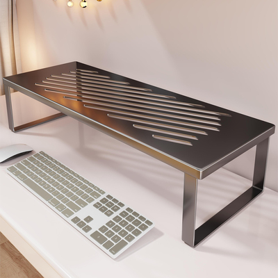 电脑增高架铁艺收纳置物架