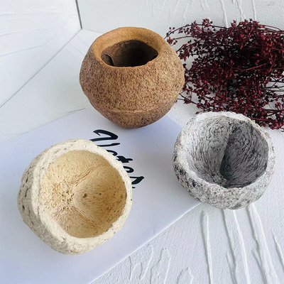 南美洲天然植物造景干果壳进口干花节日场景装饰干果拍摄道具桔瓜