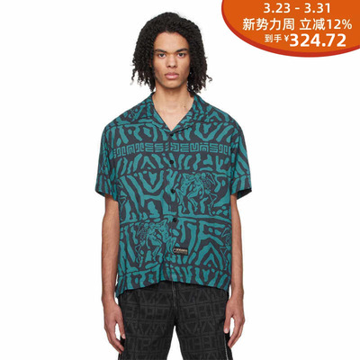 短袖衬衫DEVASTATES街头潮流