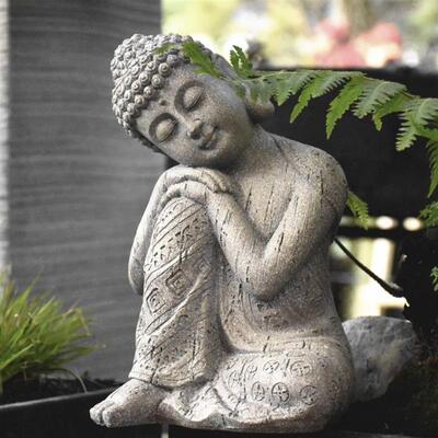 创意禅意佛像树脂摆件室内外装饰