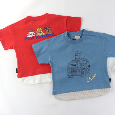 夏季儿童卡通纯棉短袖T恤