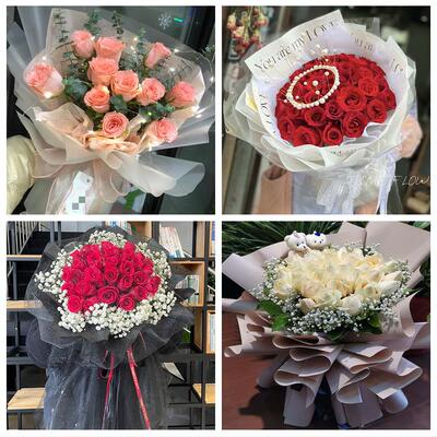 生日妇女节红玫瑰鲜花表白花束河北邢台任县南和县宁晋巨鹿县同城