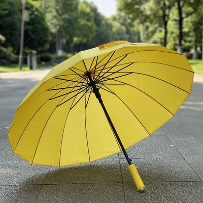 背着善宰跑韩剧同款黄色雨伞抗风长柄边佑锡林率双人太阳伞