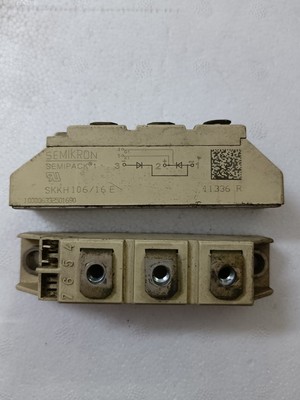 西门康进口拆机SKKH106/16渔船机 焊机 可控硅整流模块106A 1600V