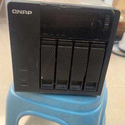 议价 威联通Qnap 419P II 四盘位NAS，网口齐全，支持