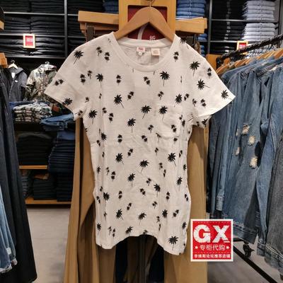 厚度适中纯棉女士短袖T恤