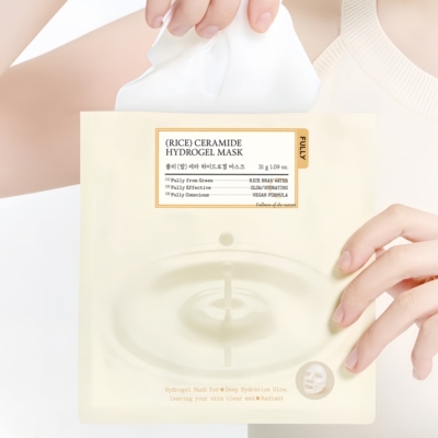 韩国直邮#FULLY补水高保湿大米PDRN胶原蛋白神经酰胺光泽营养面膜