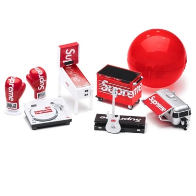 现货 日本Supreme 25Fw Bandai联名款盲盒潮流配件迷你模型 扭蛋