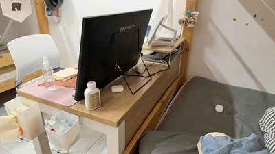 23.5寸电脑屏幕支架加大便携显示器支架点屏测屏支架20寸金属支架