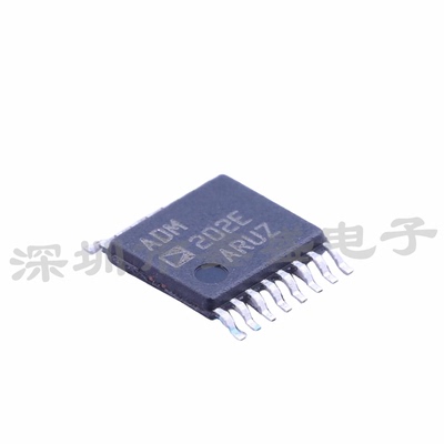 全新 ADM202EARUZ-REEL 收发器芯片 封装TSSOP-16 咨询问价