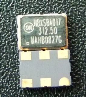 有源贴片差分晶振 SMD-6 LVPECL 5*7 312.5MHZ 312.500MHZ 312.5M