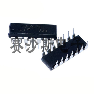 全新原装正品 CD4047 CD4047BE 直插 DIP14 逻辑-多频振荡器 芯片