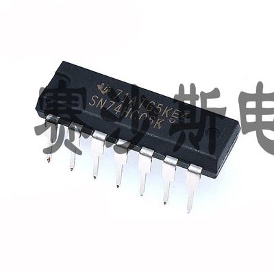 SN74HC08N  74HC08 DIP-14 原装 逻辑电路-四2输入与门 全新