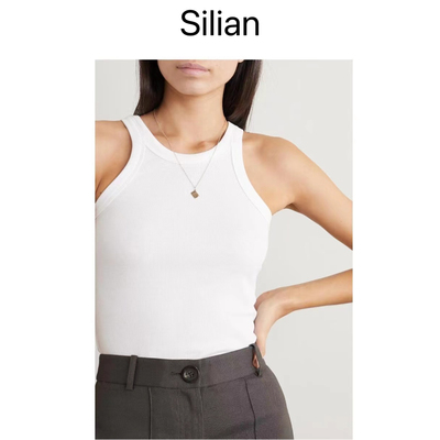 Silian百搭背心紧身圆领