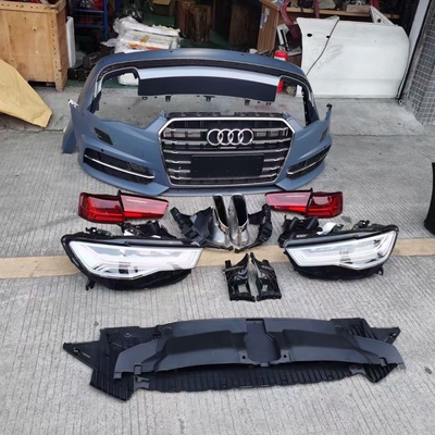 奥迪A6L12-18款大灯总成改装升级C7PA大灯全LED老款改新款原厂