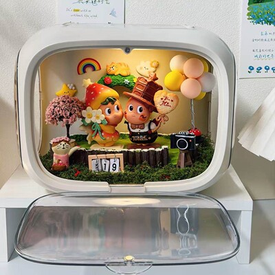 泡泡玛特小甜豆有关爱的语言婚礼