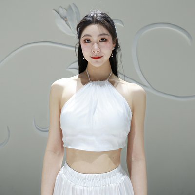 江南飞雁舞蹈吊带爵士舞抹胸吊带