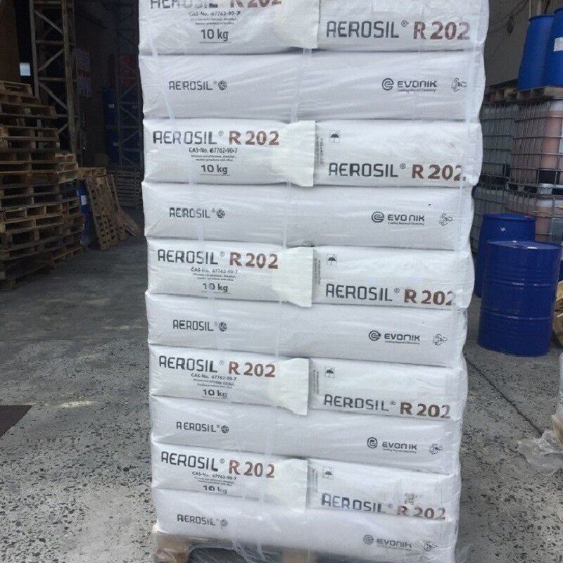 气相创白炭黑aerosilr202工业级疏水型赢法纳米二氧化硅白碳黑