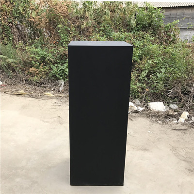 厂家家居玻璃钢四方柱大肚瓶公司前台供应酒店会所摆设03050