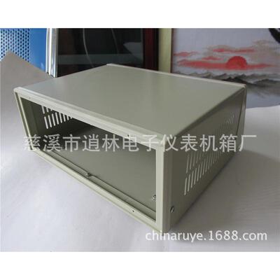 台式仪器仪表金属/电子模块外壳铁斜面机箱壳体xd-11100*280*240