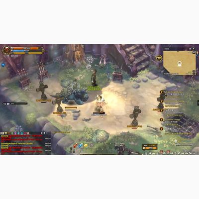 救世之树单机版PC电脑游戏带GM工具任务商城可改经验和掉落倍率