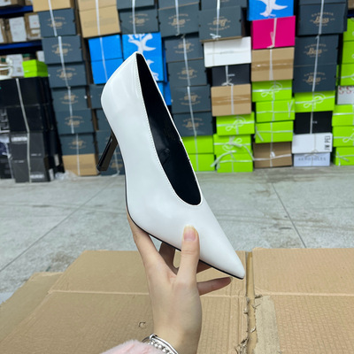 春秋新款韩版气质高跟鞋通勤