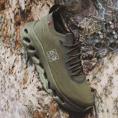 代购Loewe x On Cloudtilt昂跑罗意威联名低帮透气轻便减震休闲