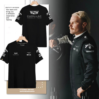 2026凯迪拉克F1车队服纯棉t恤