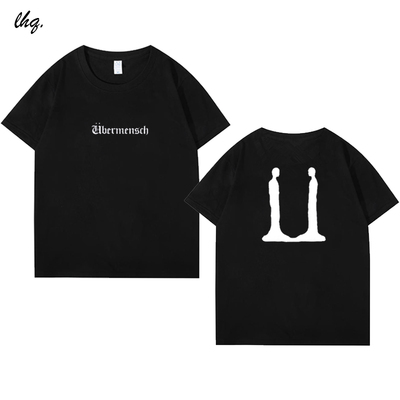 GD权志龙Übermensch演唱会同款周边短袖T恤男女应援情侣衫上衣服