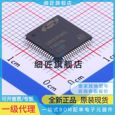 C8051F000/F005/F015/F018/F023/F045/F047/F061 -GQ/-GQR QFP64