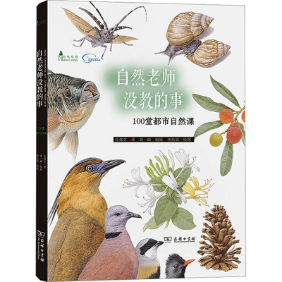 自然老师没教的事 100堂都市自然课 张蕙芬 著 黄一峰,林松霖 绘 中学教辅文教 新华书店正版图书籍 商务印书馆