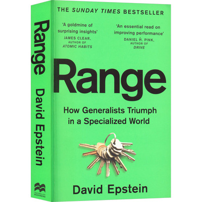 RANGE PB NEC 大卫·艾普斯坦 著 著 人文社科类原版书外版书 新华书店正版图书籍 麦克米伦出版集团