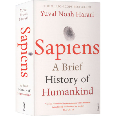 SAPIENS: A BRIEF HISTORY OF HUMANKIND 尤瓦尔·诺亚·赫拉利 著 著 原版其它外版书 新华书店正版图书籍 文景出版社