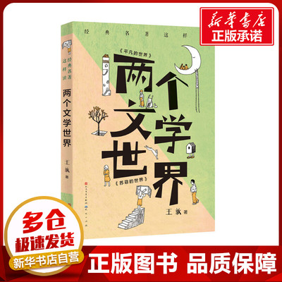 两个文学世界 王敦 著 儿童文学少儿 新华书店正版图书籍 天天出版社
