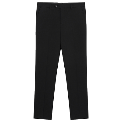 JDV商场同款黑色正装直筒西裤