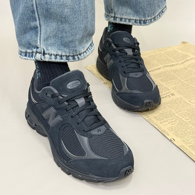 New Balance NB 2002R 舒适低帮休闲鞋 男女同款 黑色U2002RBL