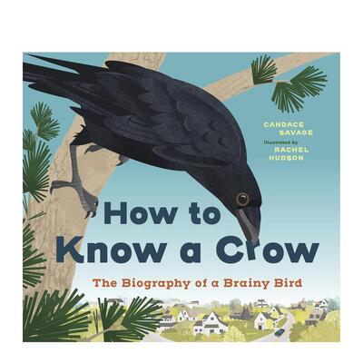 【预售】如何读懂乌鸦 How to Know a Crow 英文进口原版儿童绘本图书Candace Savage外文正版