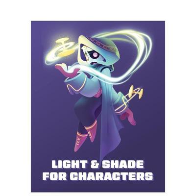 【预售】角色光影表现技法 Light & Shade for Characters 英文进口原版艺术画册画集正版图书 Kenneth Anderson 3dtotal Publish