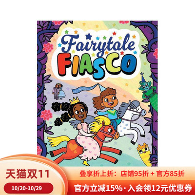 【预售】童话大乱套：睡美人 【Fairytale Fiasco】Sleeping Beauty 英文进口原版儿童桥梁书Guppy Publishing