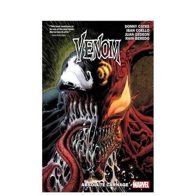 【预售】毒液 卷3：屠杀 Venom By Donny Cates Vol. 3: Absolute Carnage 英文漫画进口原版图书籍外文正版 漫威Marvel