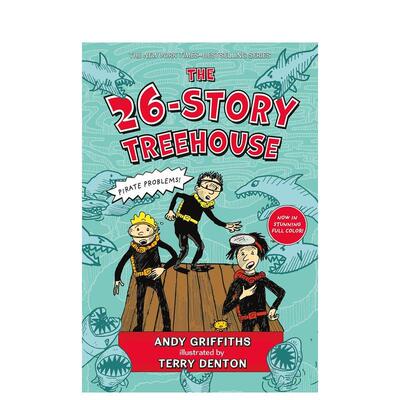【预售】二十六层树屋 典藏特辑：海盗大麻烦 精装The 26-Story Treehouse: Pirate Problems!【树屋系列The Treehouse Books】英